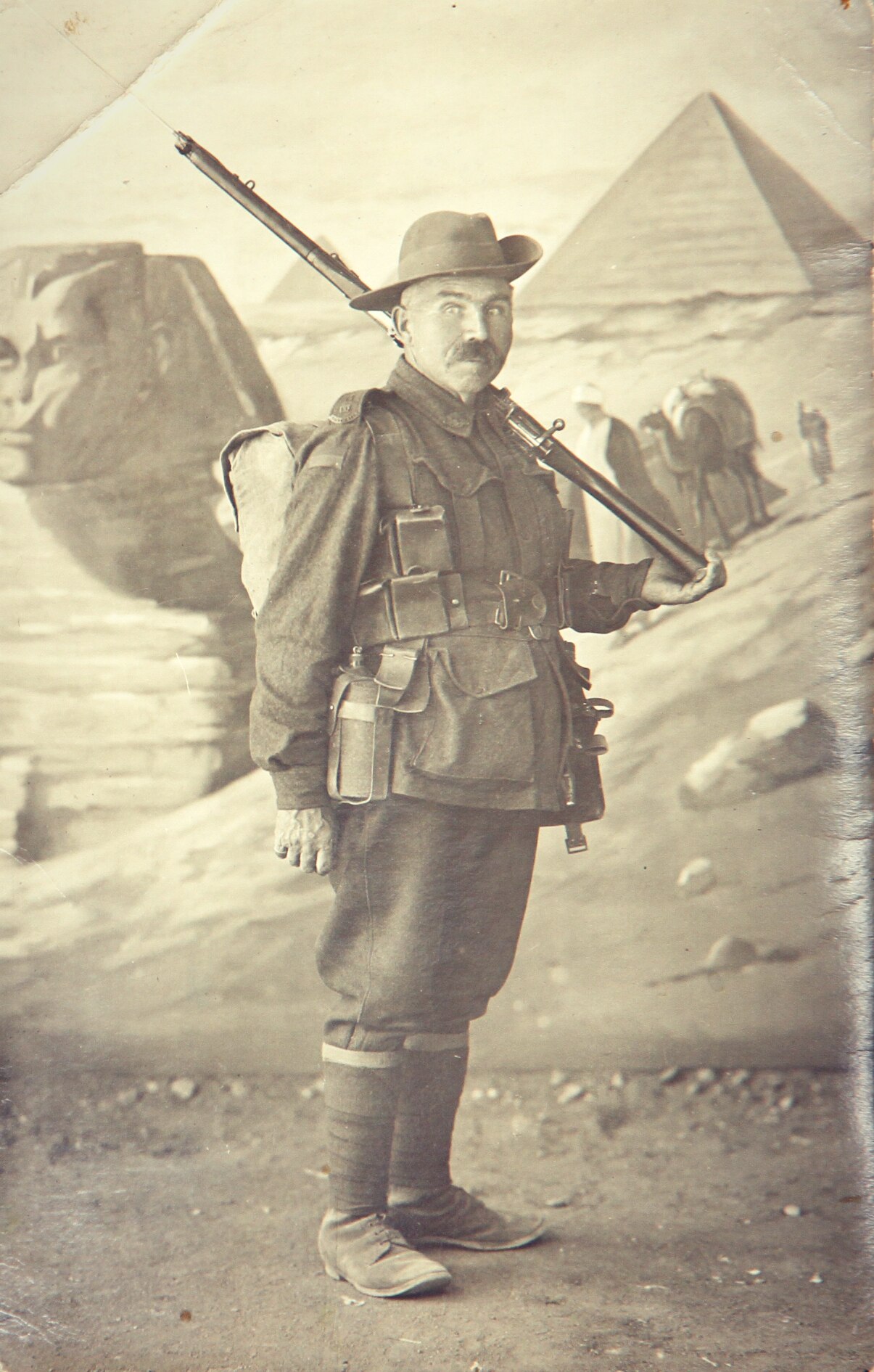 Charles Cripps: The 61-year-old farmer who went to war - ABC News