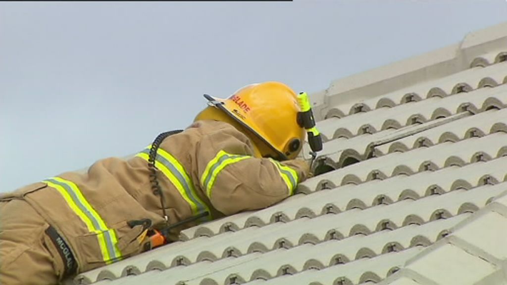 Woman rescued after being trapped in roof for four days - ABC News