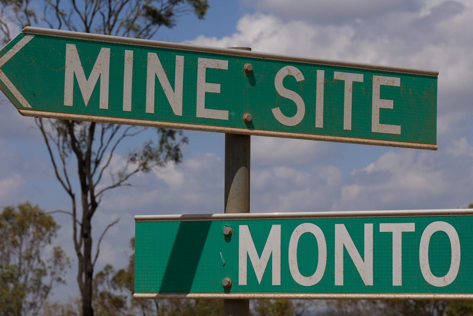 Drought declared on the same day the mine closed, but Monto is ...