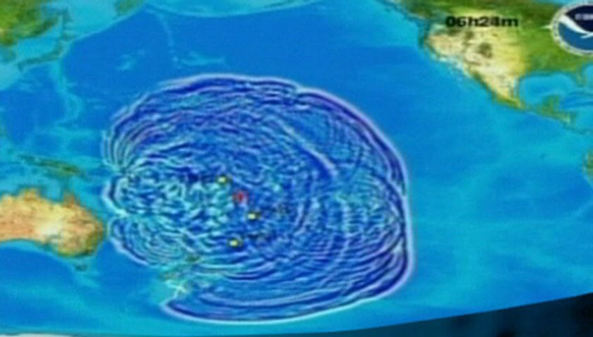 Animation shows Tsunami reach - ABC News