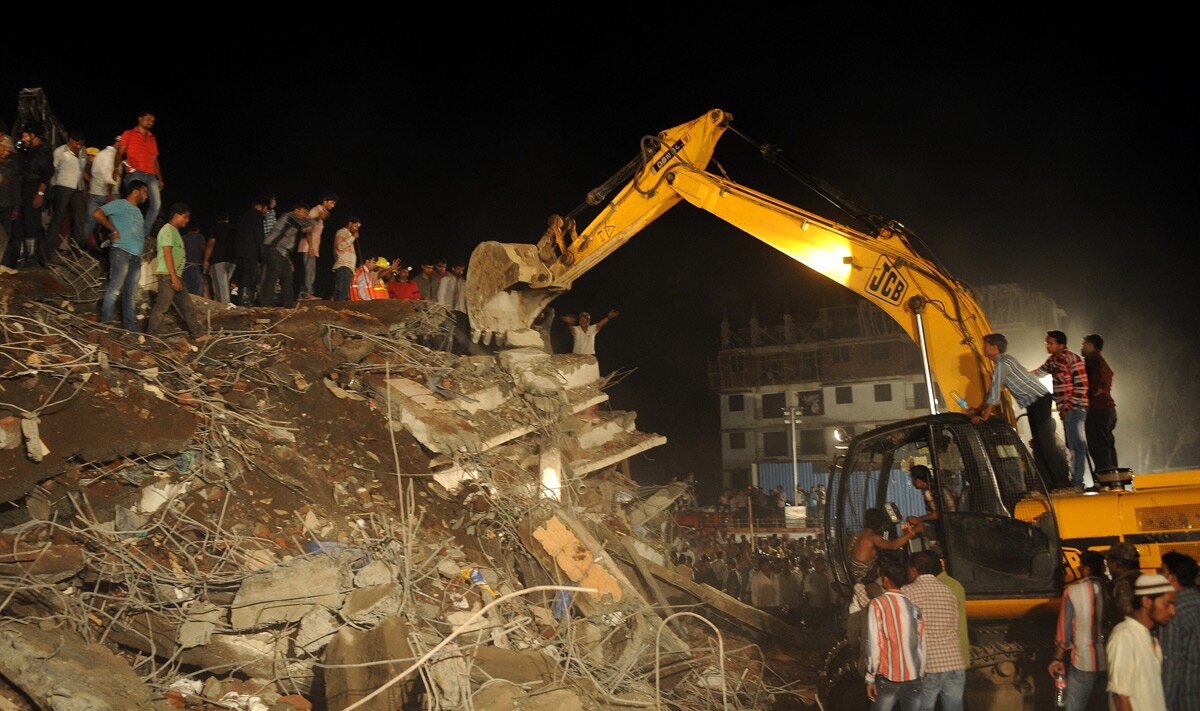 Toddlers pulled out alive after Mumbai building collapse - ABC News