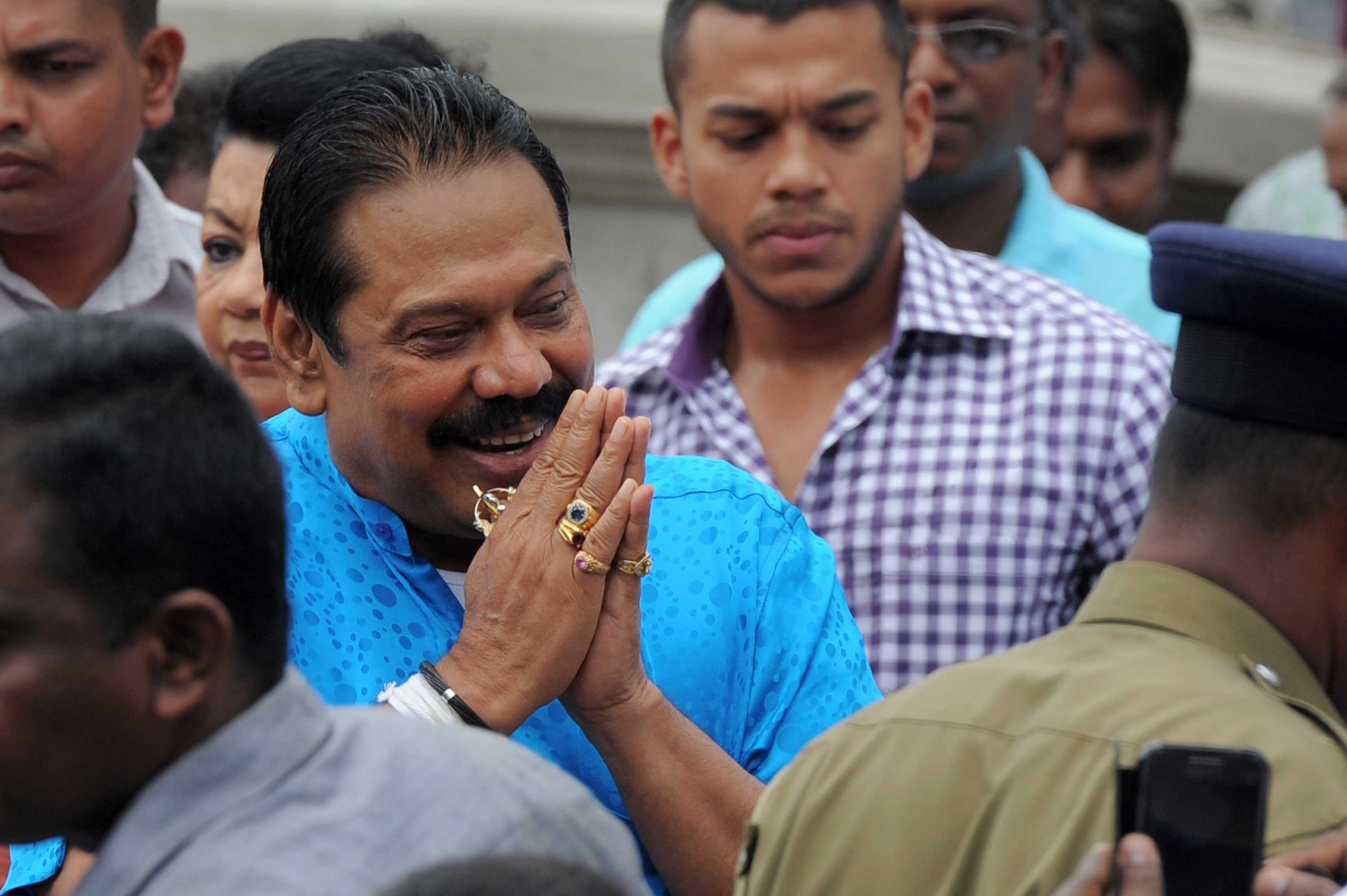 Former Sri Lankan president Mahinda Rajapaksa concedes defeat in bid to ...