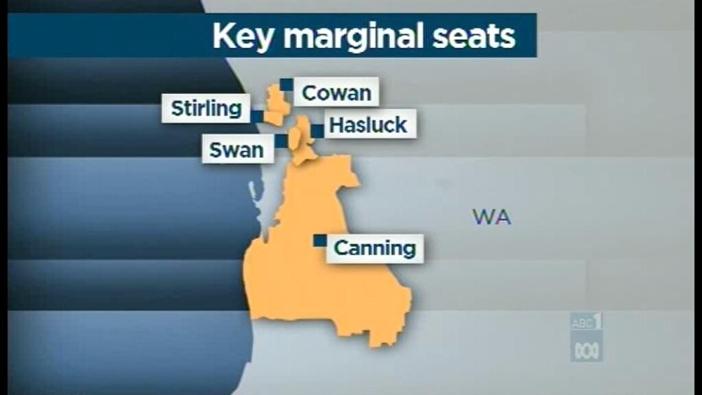 WA marginal seats could determine election winner - ABC News