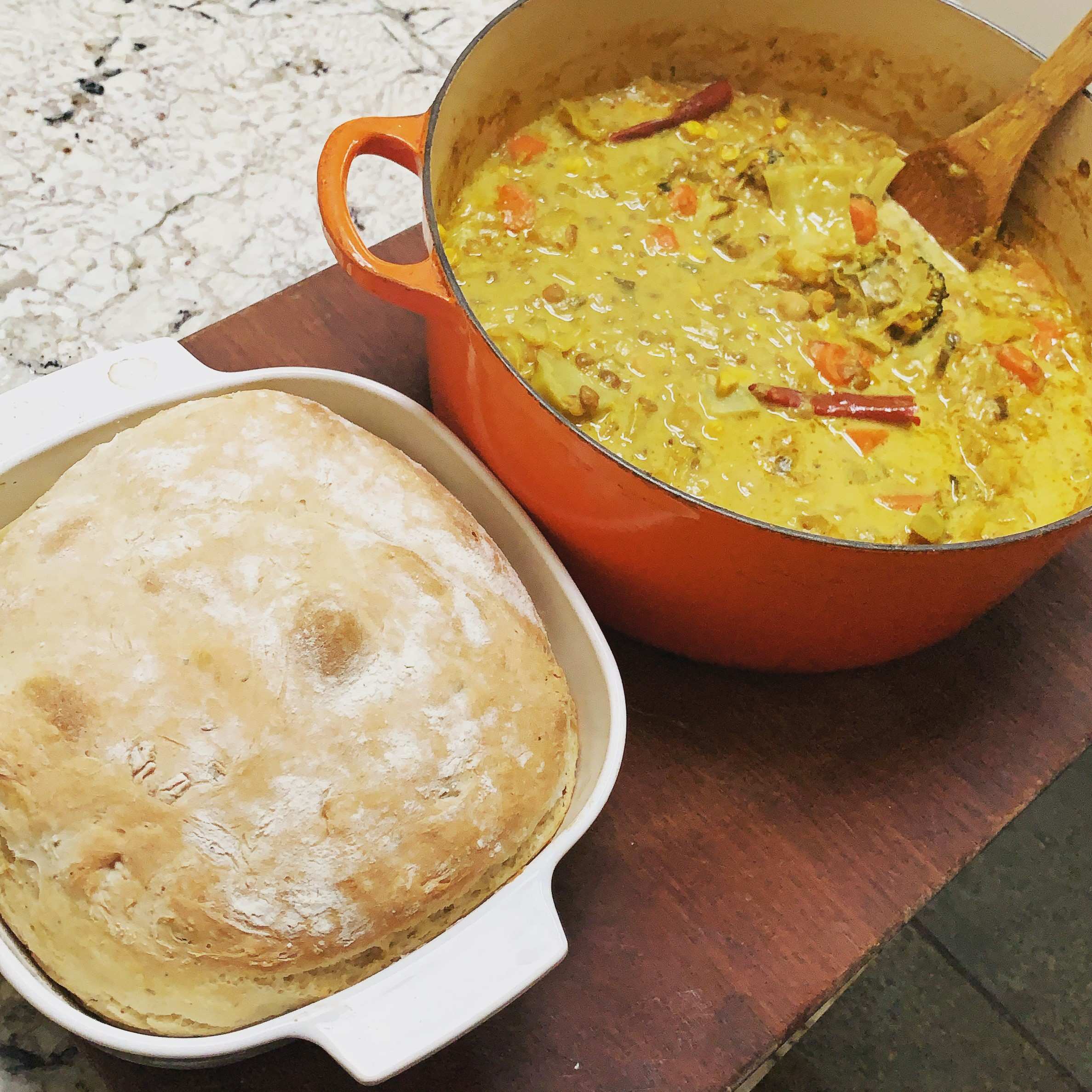 Colourful, curried soup - ABC News