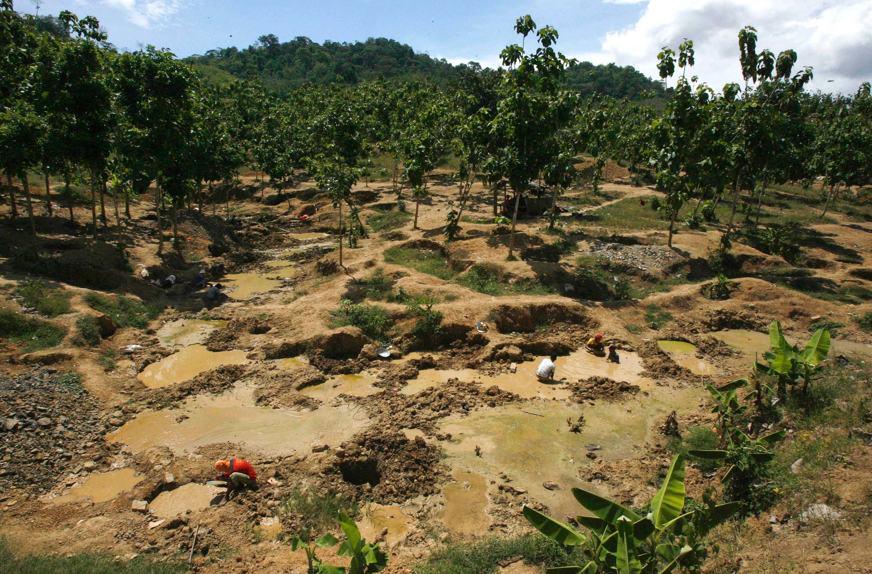 18 killed after illegal gold mine collapses in remote central Indonesia ...