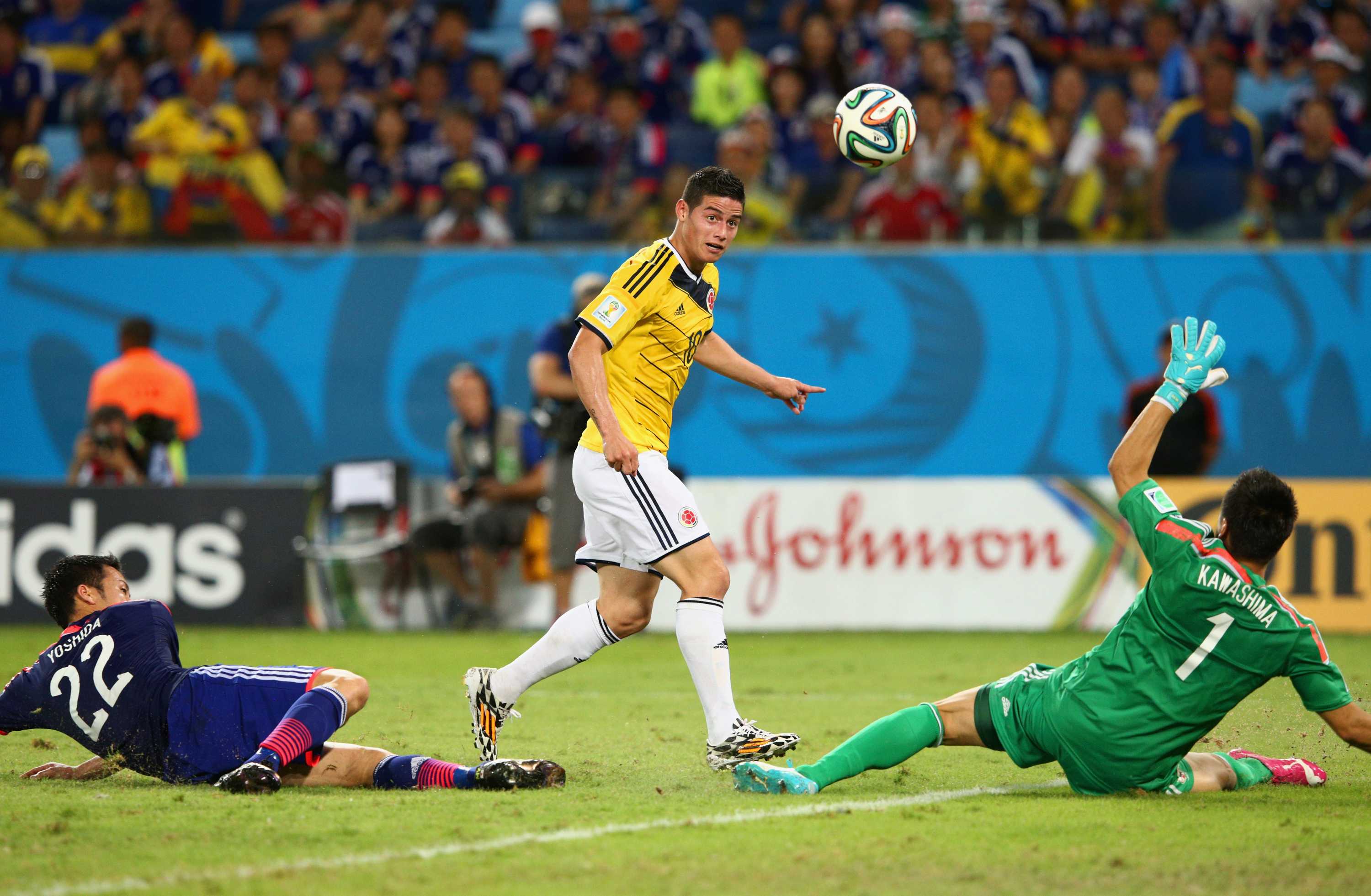 World Cup 2014: The top five goals of the tournament as James Rodriguez ...