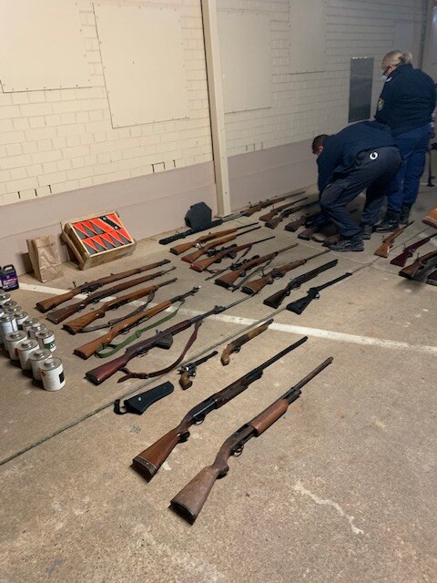NSW man jailed for keeping more than 30 unregistered guns on his rural ...