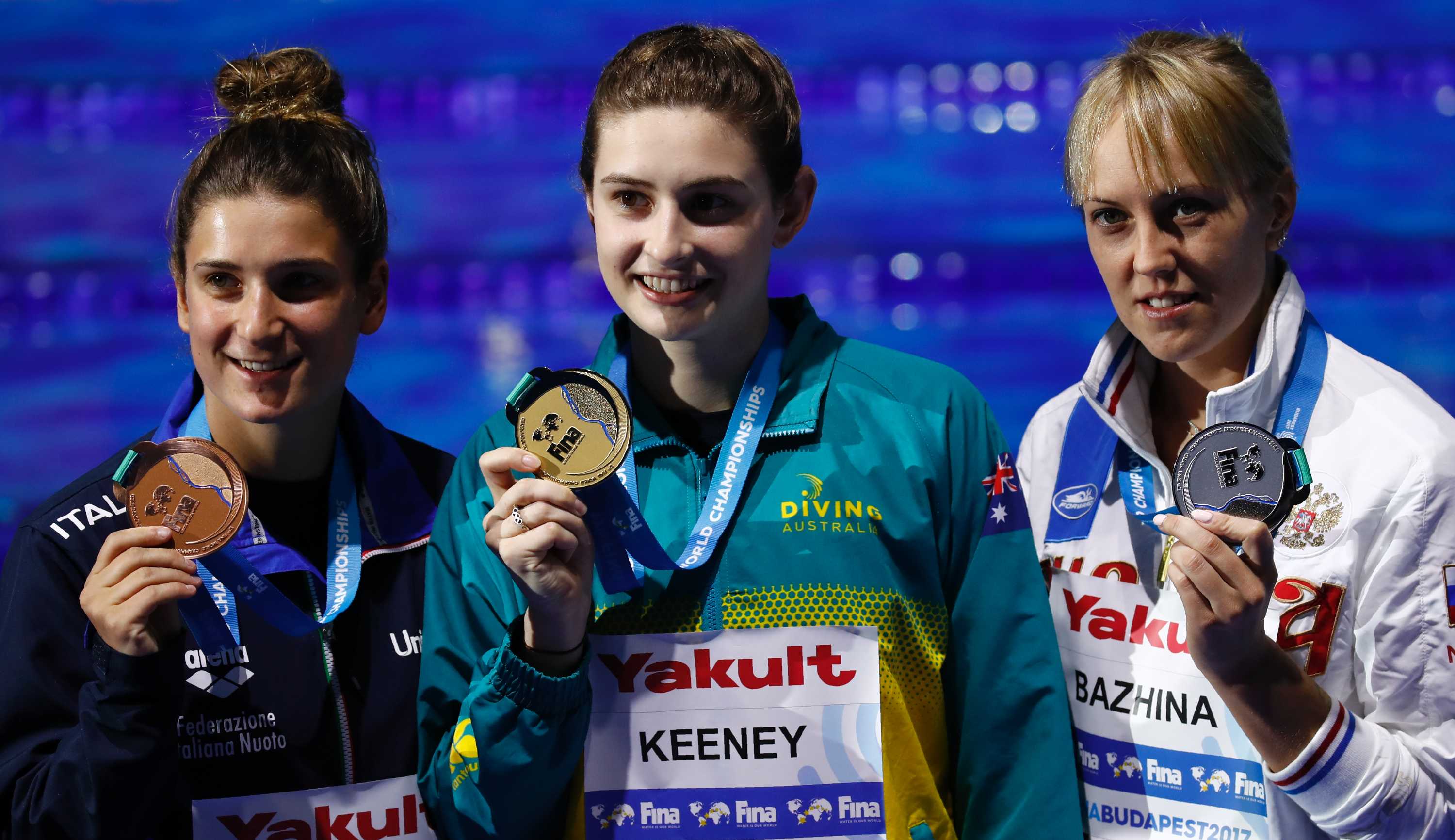 Maddison Keeney wins world championships diving gold medal for ...