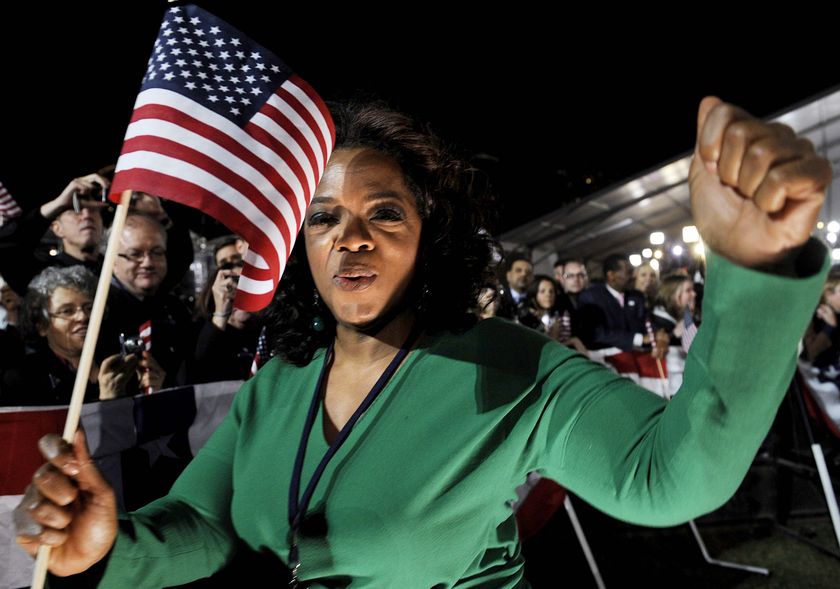 Celebrities celebrate Obama's win - ABC News