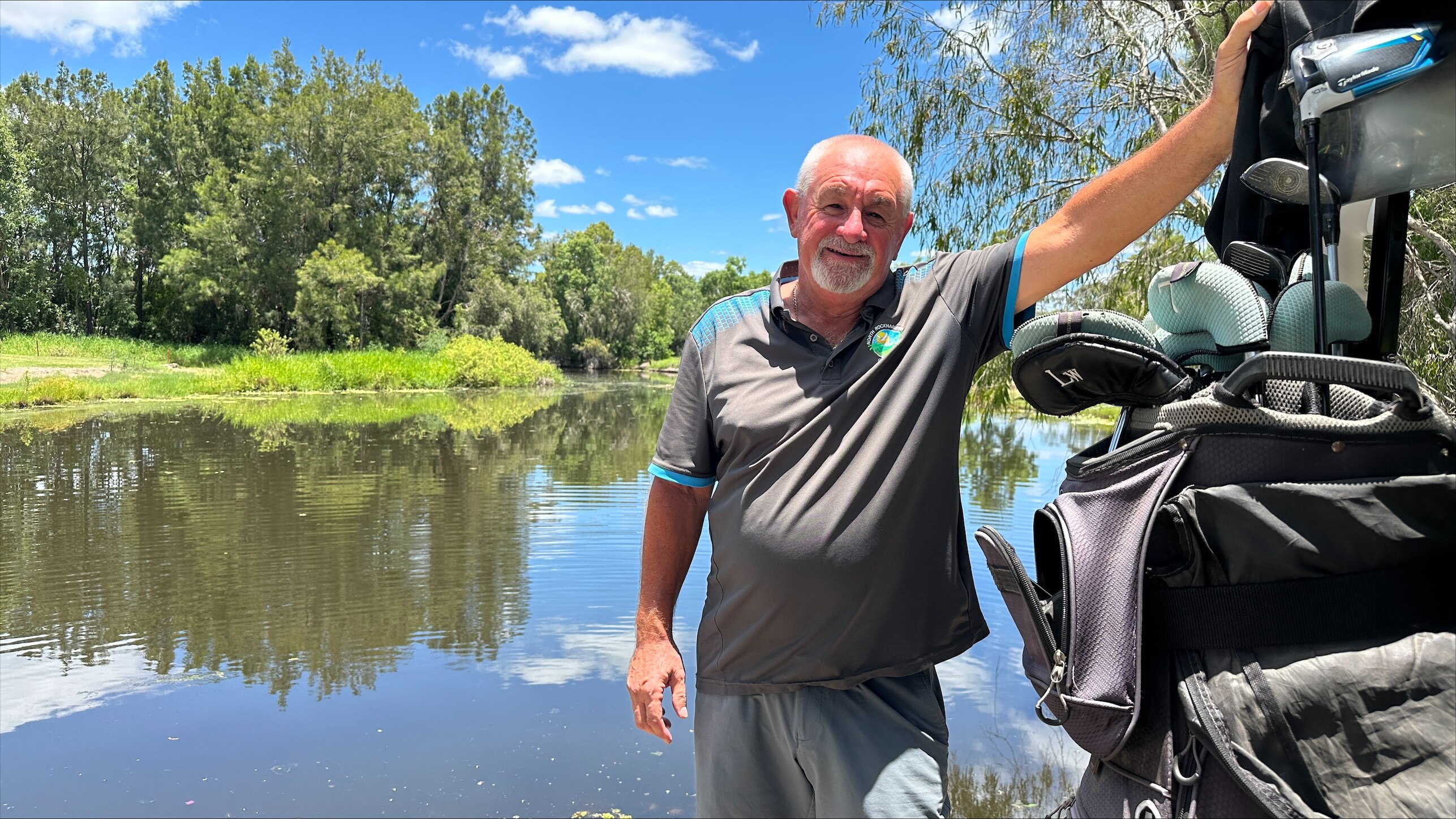 Hazardous crocodiles a popular attraction at North Rockhampton golf ...