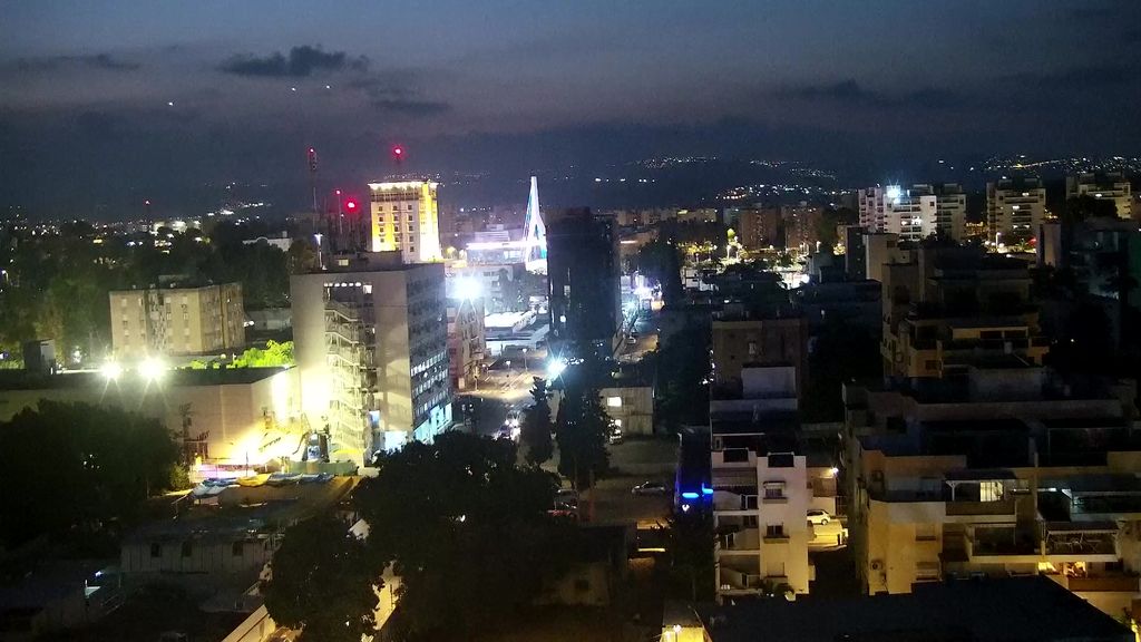 Multiple projectiles seen in sky over northern Israel, near border with ...
