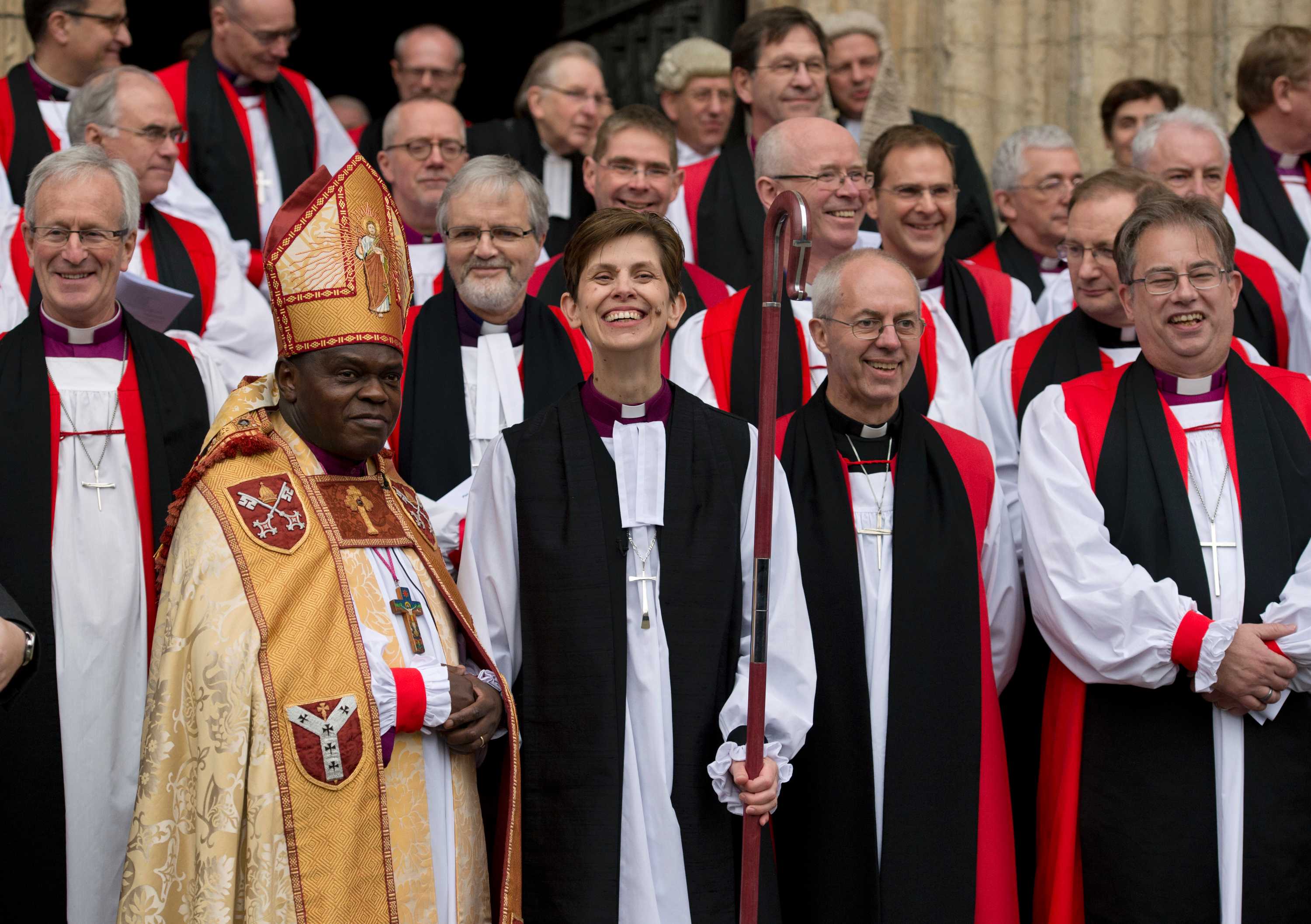 Church of England appoints first female bishop despite brief protest ...