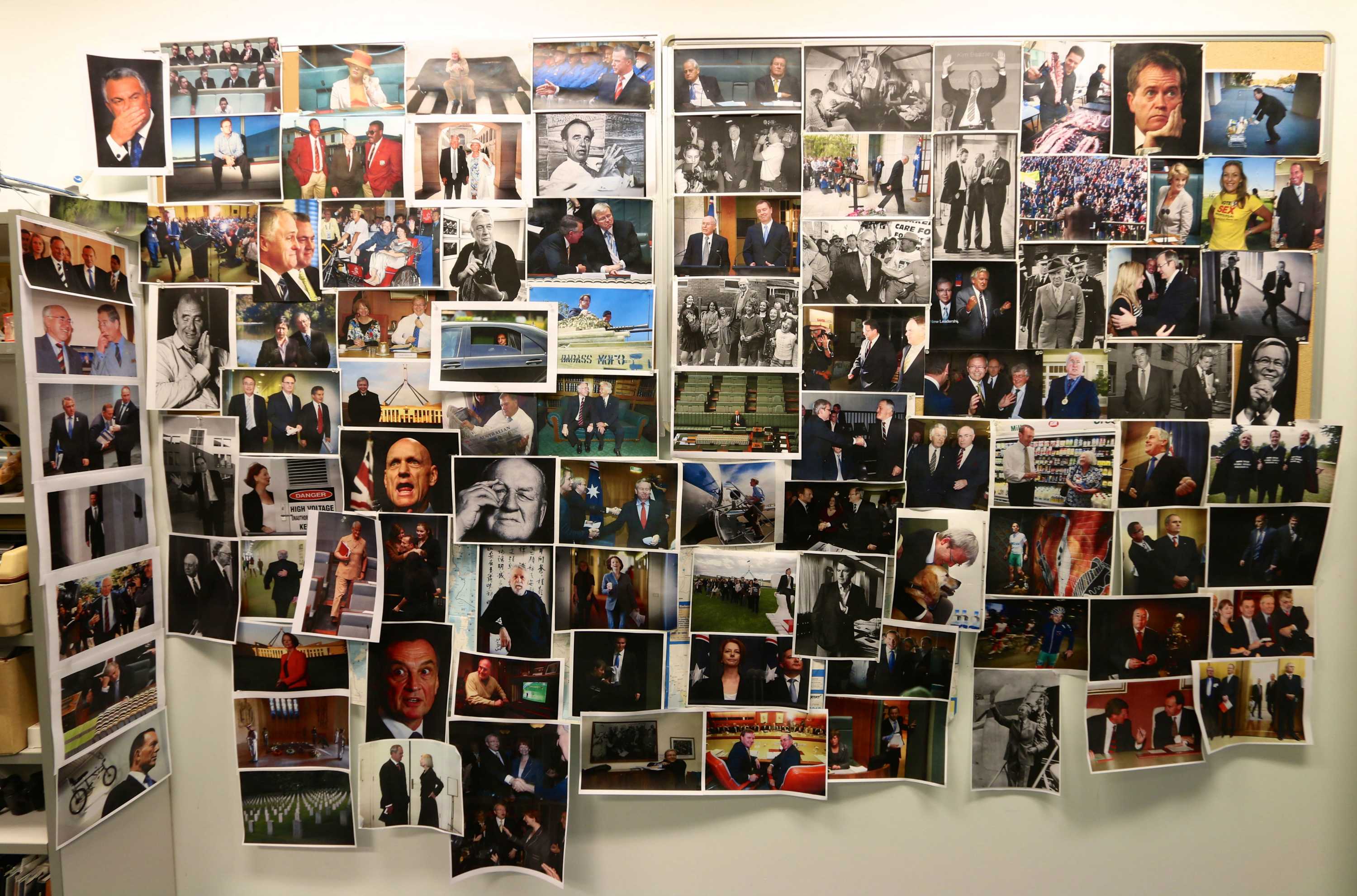 Press Gallery walls tell all as Parliament prepares for election year ...
