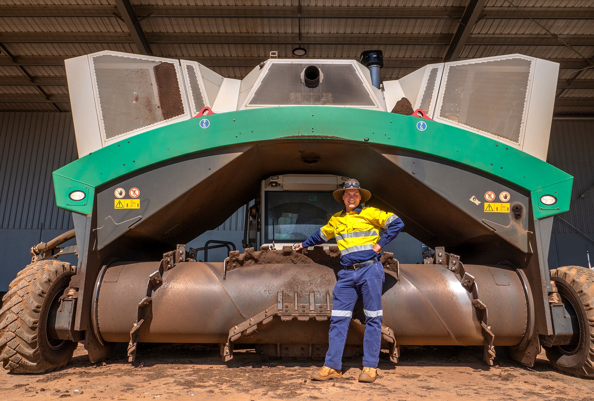 Green waste helps feed Australians through innovative composting system ...