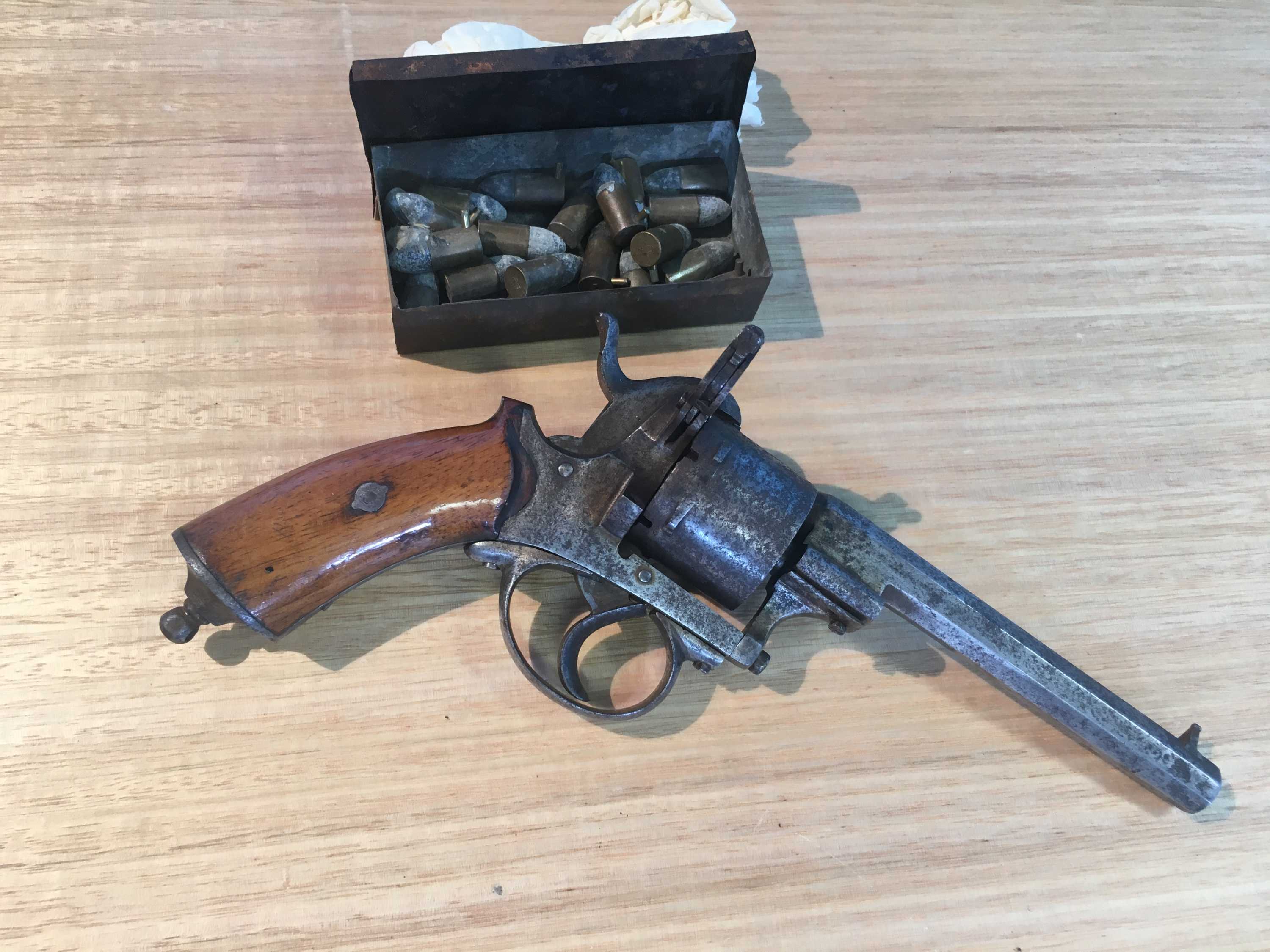Antique revolver that protected the mail from bushrangers handed to ...