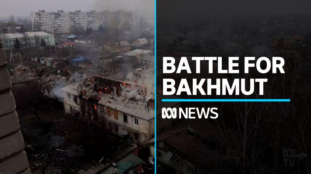 Russia attempts to cut supply lines to Bakhmut - ABC News