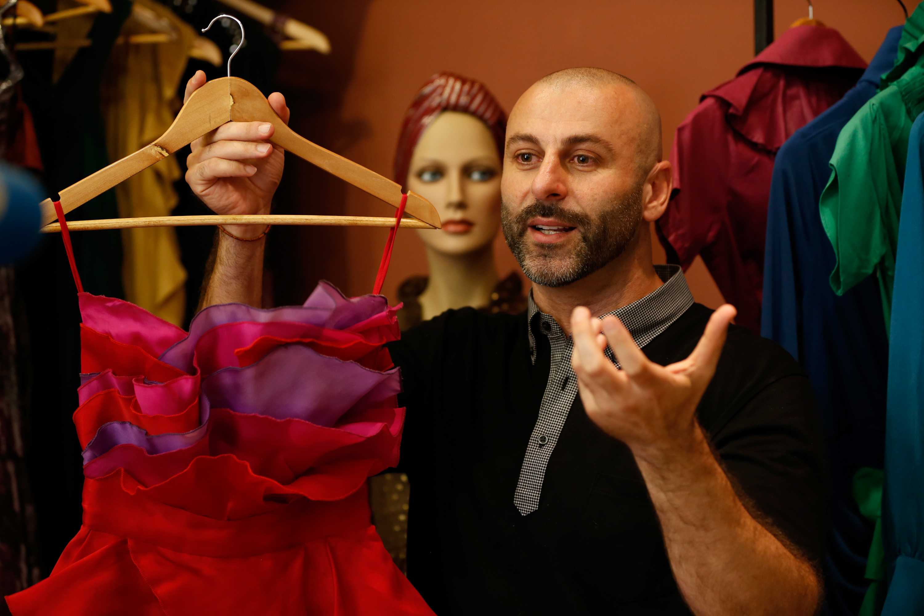 Project Runway star Rami Kashou brings high fashion to the West Bank ...