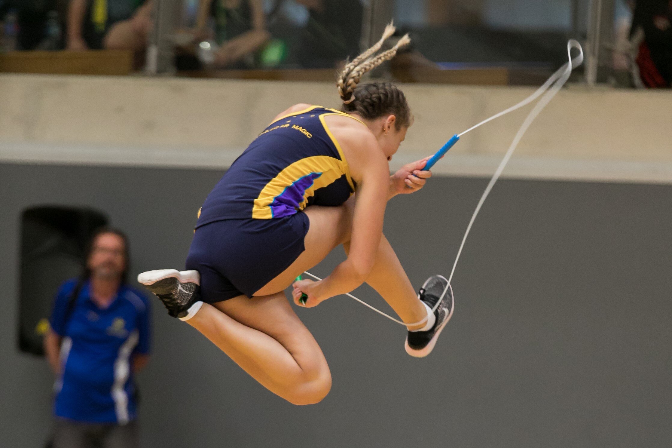 Lilly Barker began setting national skipping records at four. She's ...