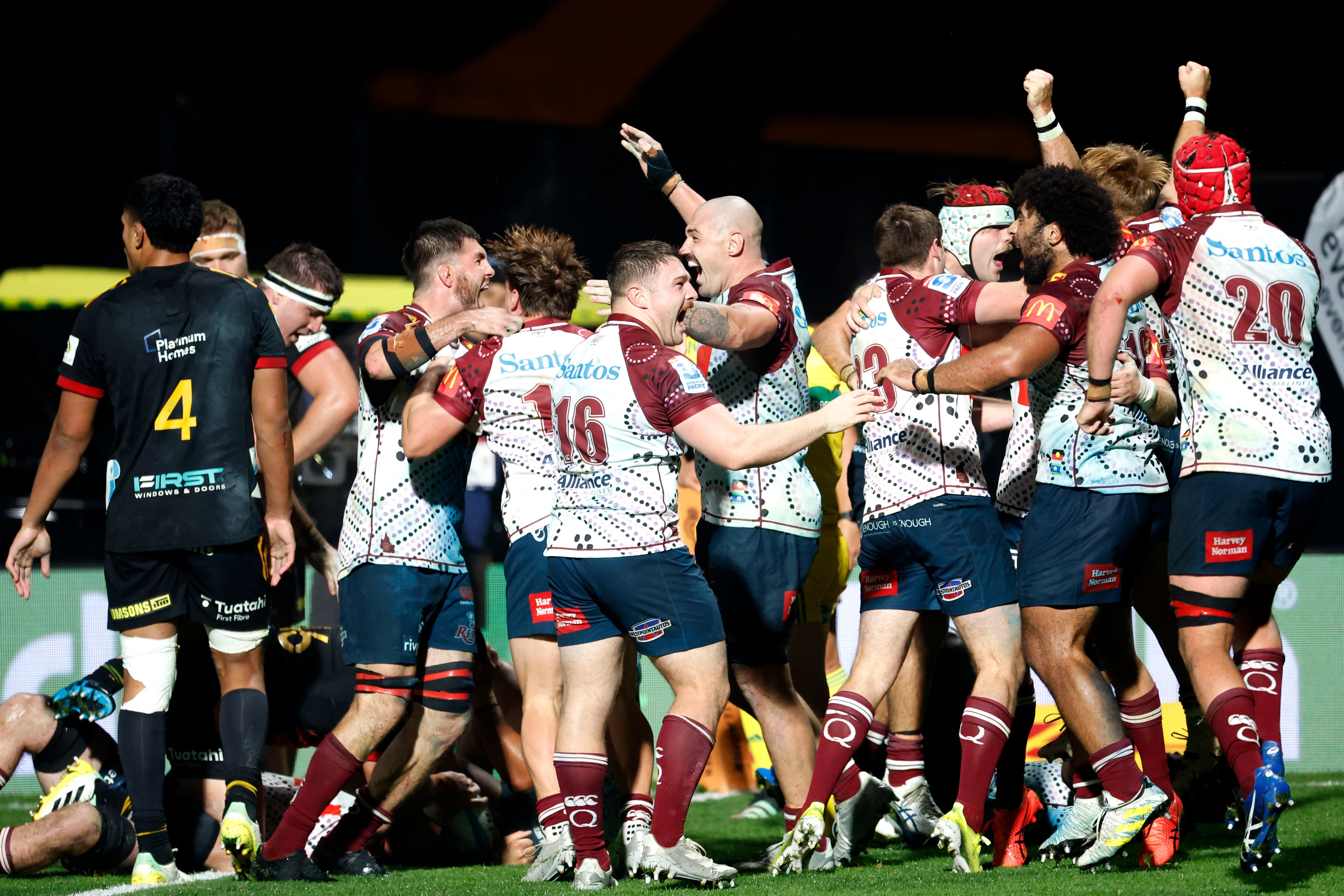 Queensland Reds earn first Super Rugby Pacific win in New Zealand in 10 ...