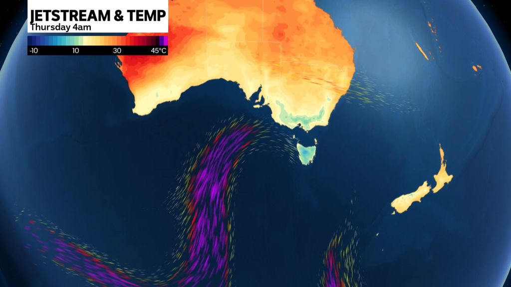 Jetstream to send cold air across southeast states - ABC News