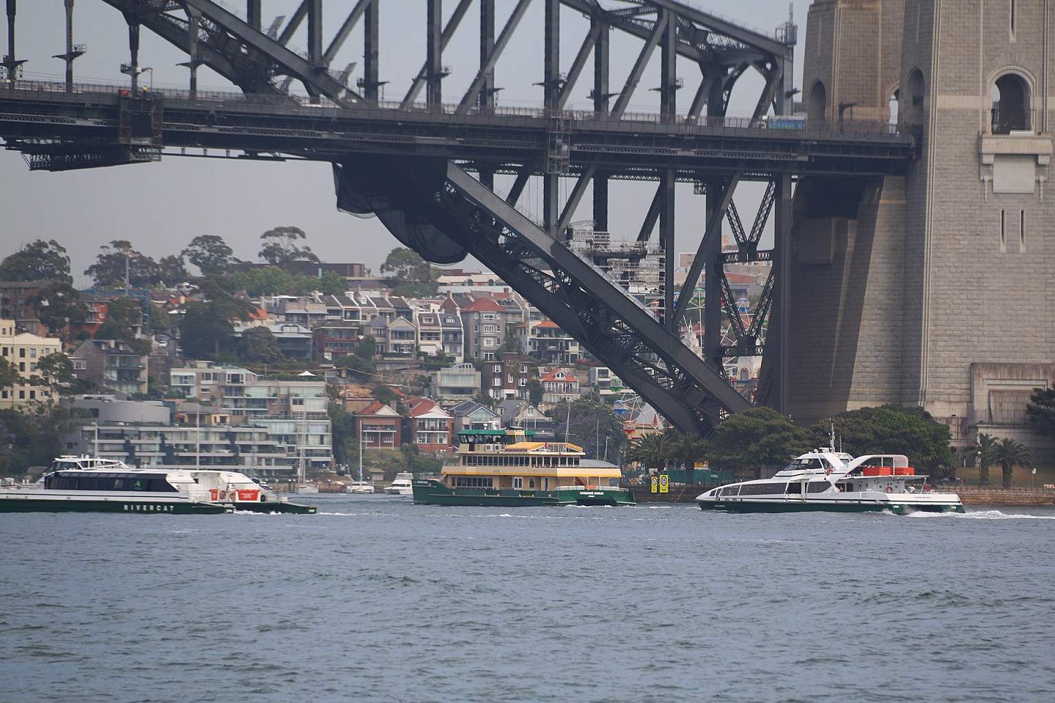 First of new Sydney ferries graces the Harbour, carrying name of ...