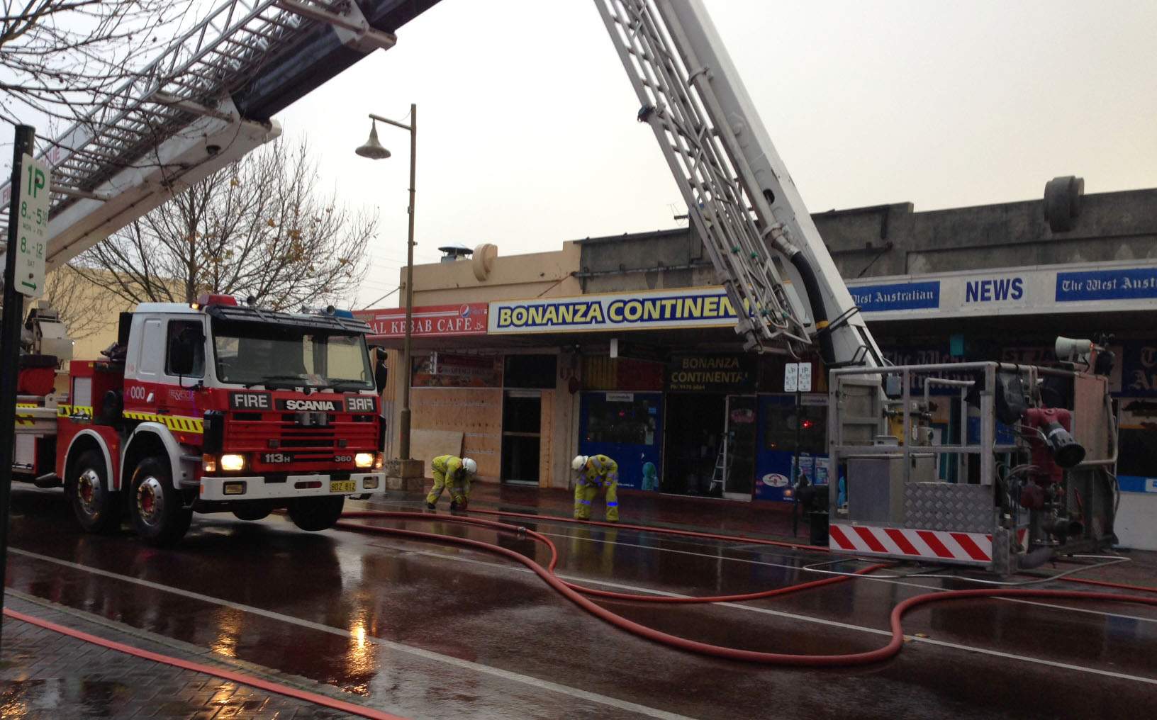 Fire strikes at kebab shop for the second time in two weeks - ABC News
