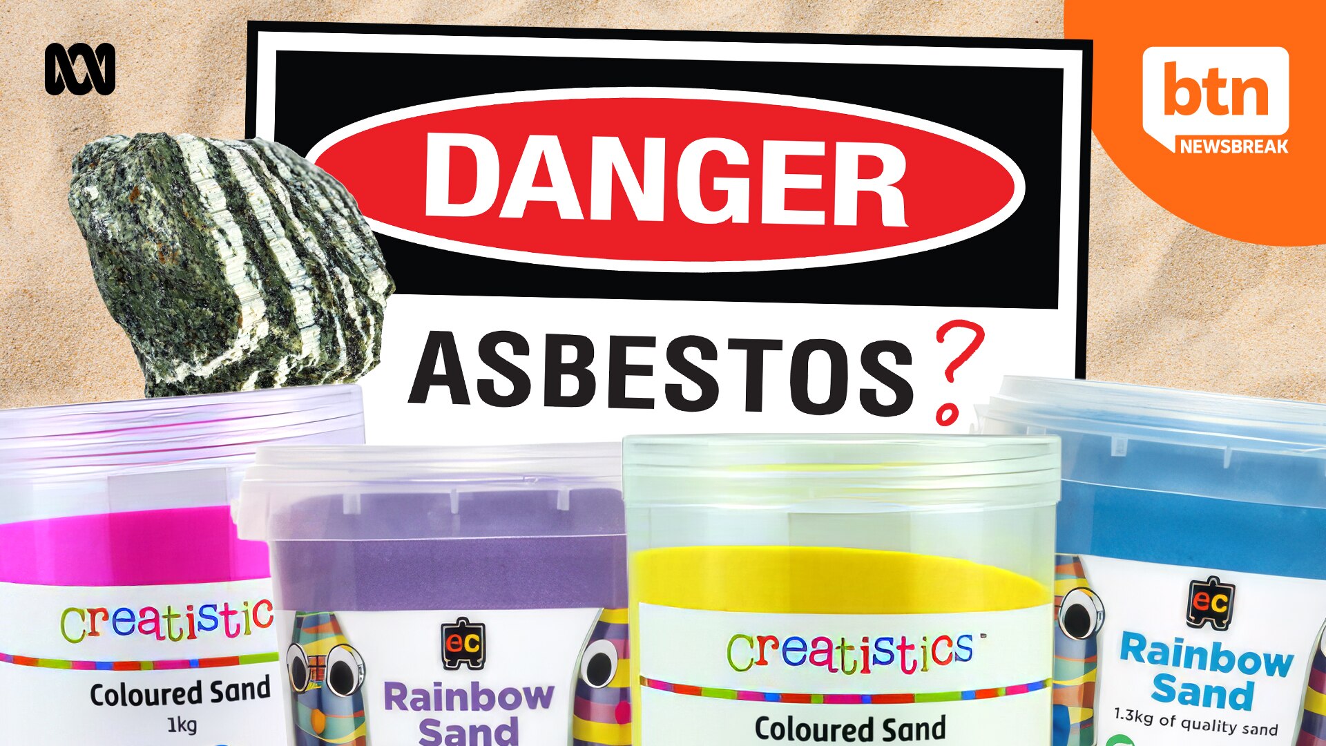 Asbestos Sand - Behind The News