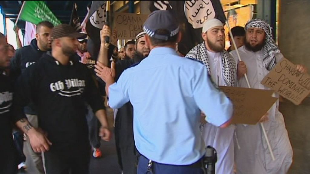 Text messages and terror connections inflame Muslim protests - ABC News