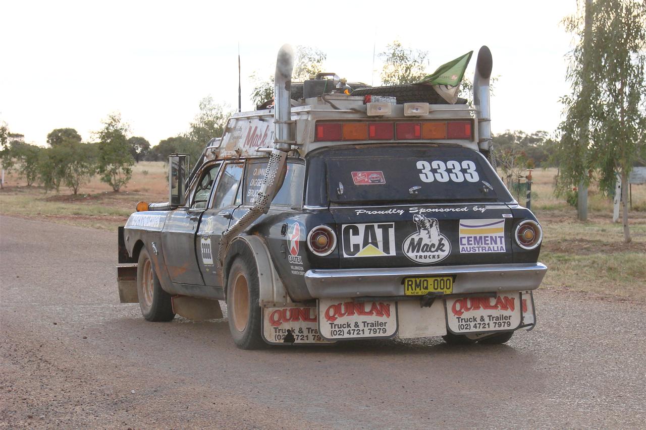 Car rally chaos - ABC News