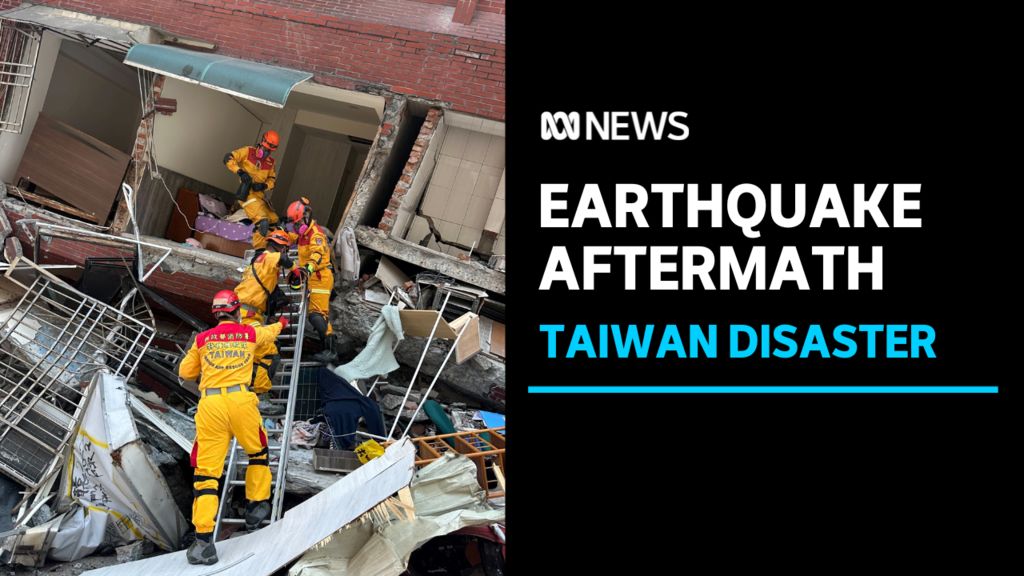Taiwan resident experiences earthquake aftershock during interview ...
