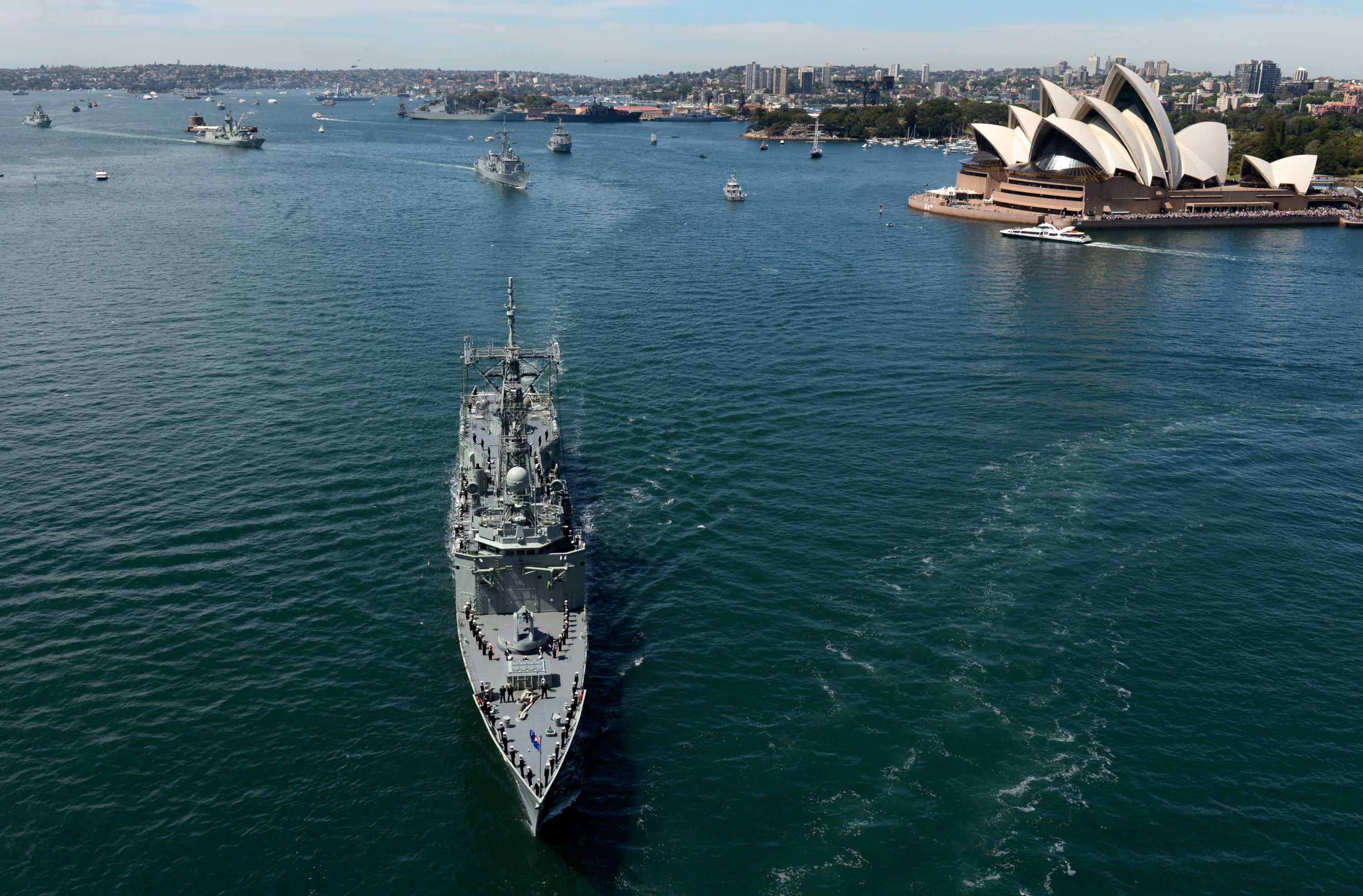 Australia's new navy quickly became theirs again - ABC News