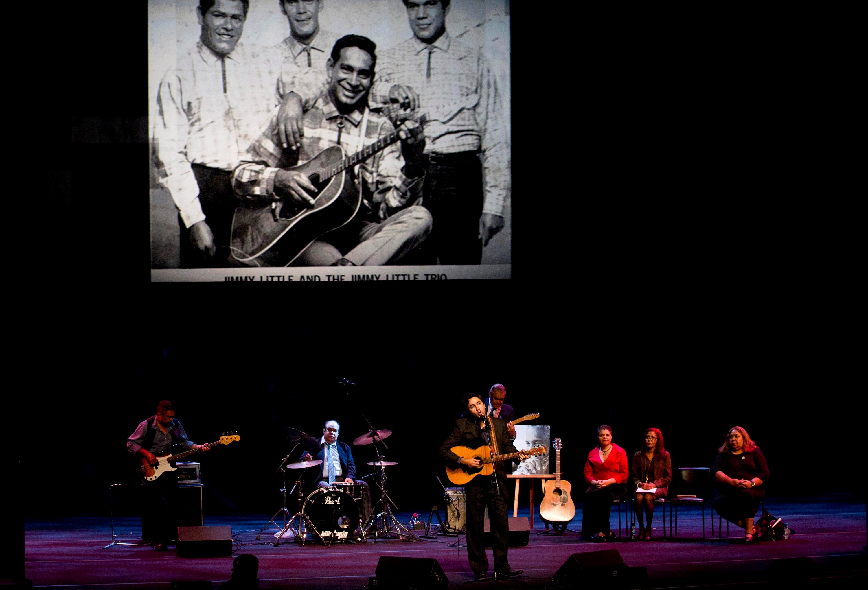 Jimmy Little farewelled at Opera House - ABC News