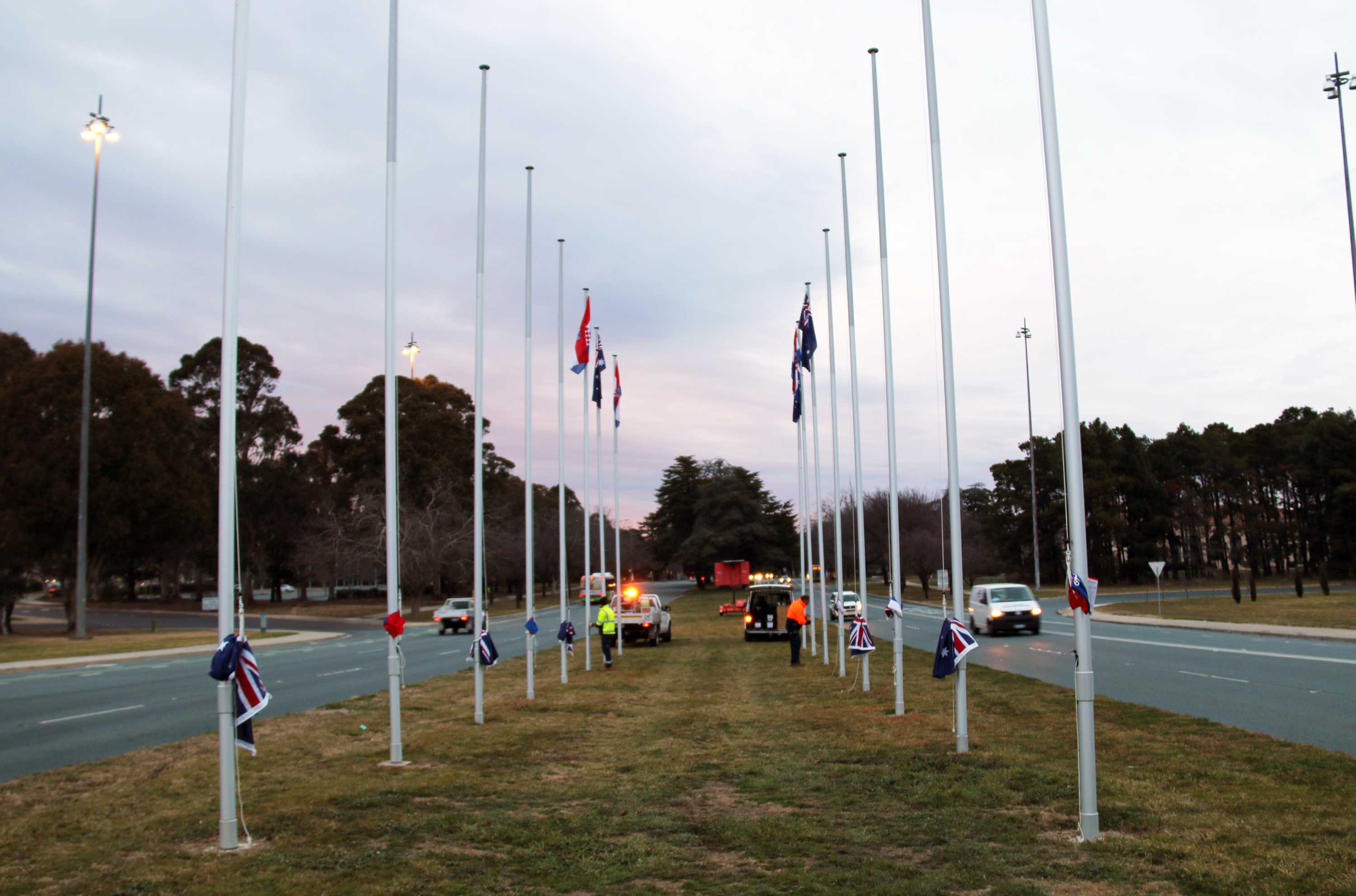 Canberra flies a lot of flags - where are they kept and who looks after ...