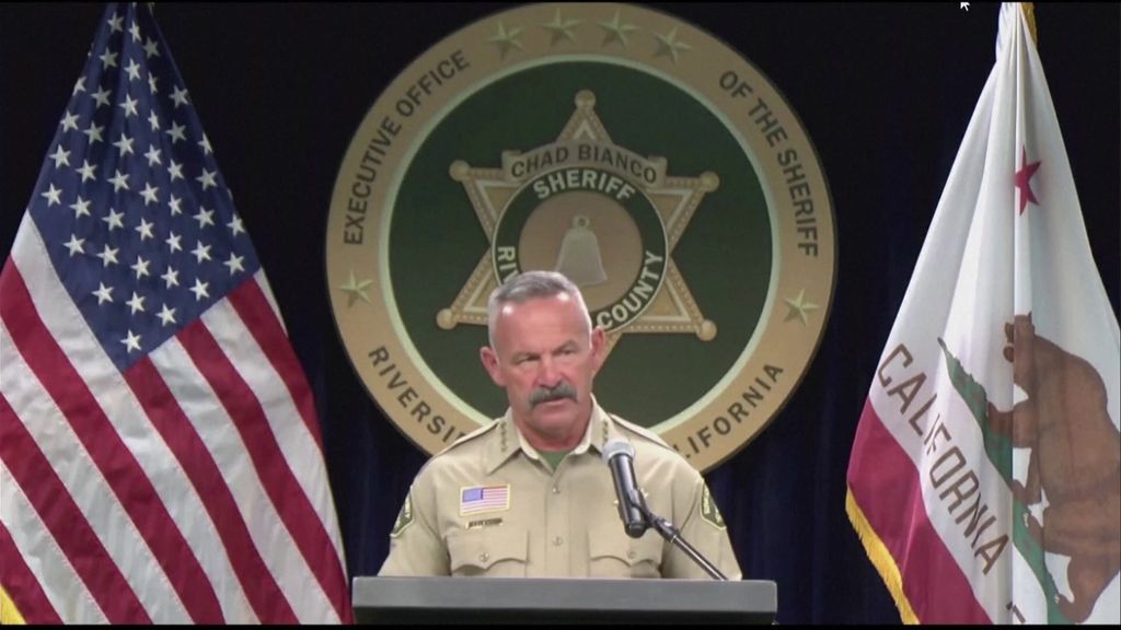 Riverside County Sheriff gives update after arresting man near Trump ...