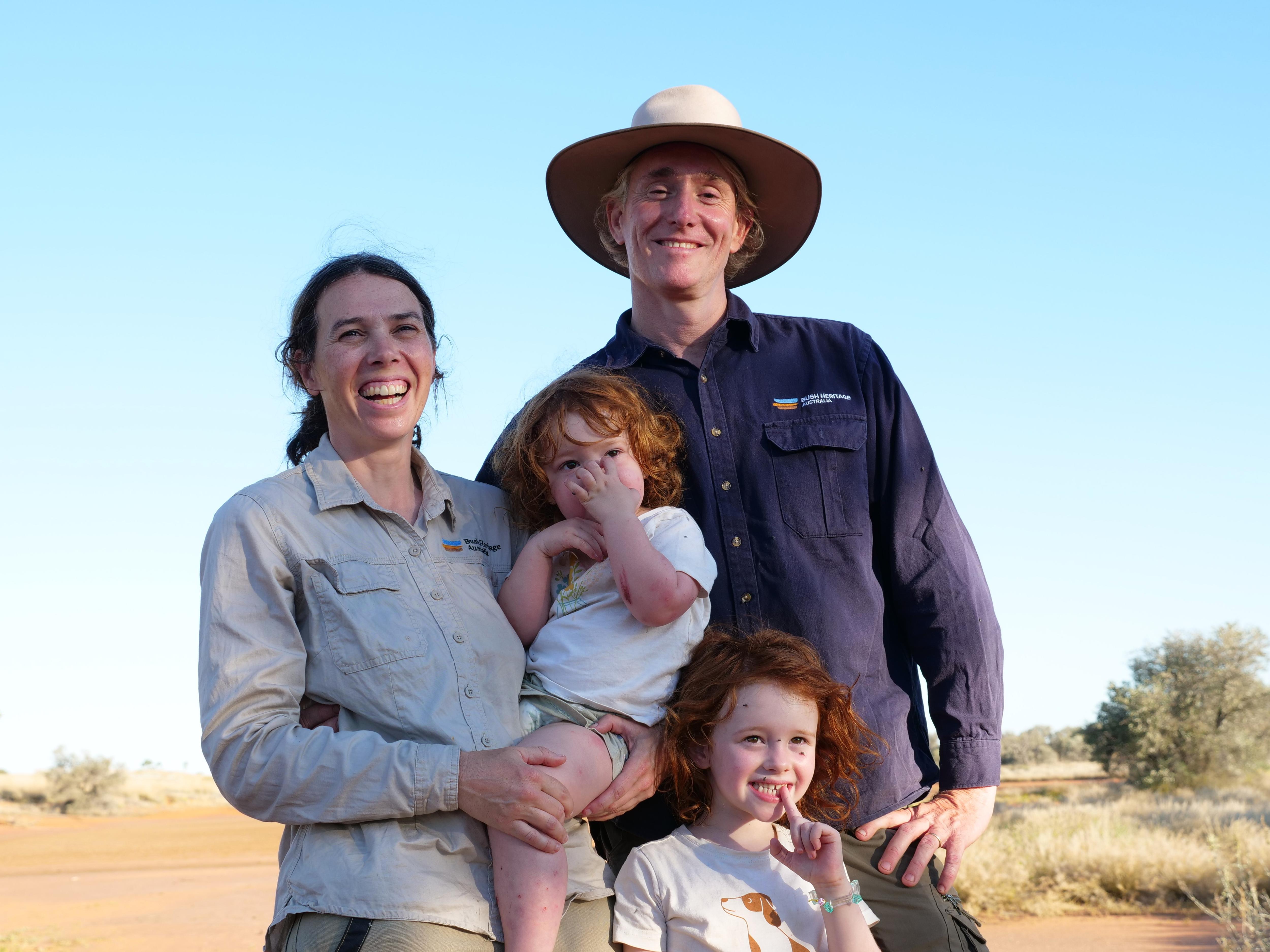 French-Australian family living life to the fullest on outback Ethabuka ...
