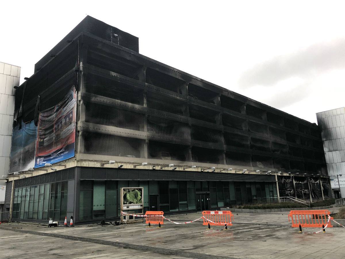 Liverpool car park fire destroys more than 1,000 vehicles, photos ...