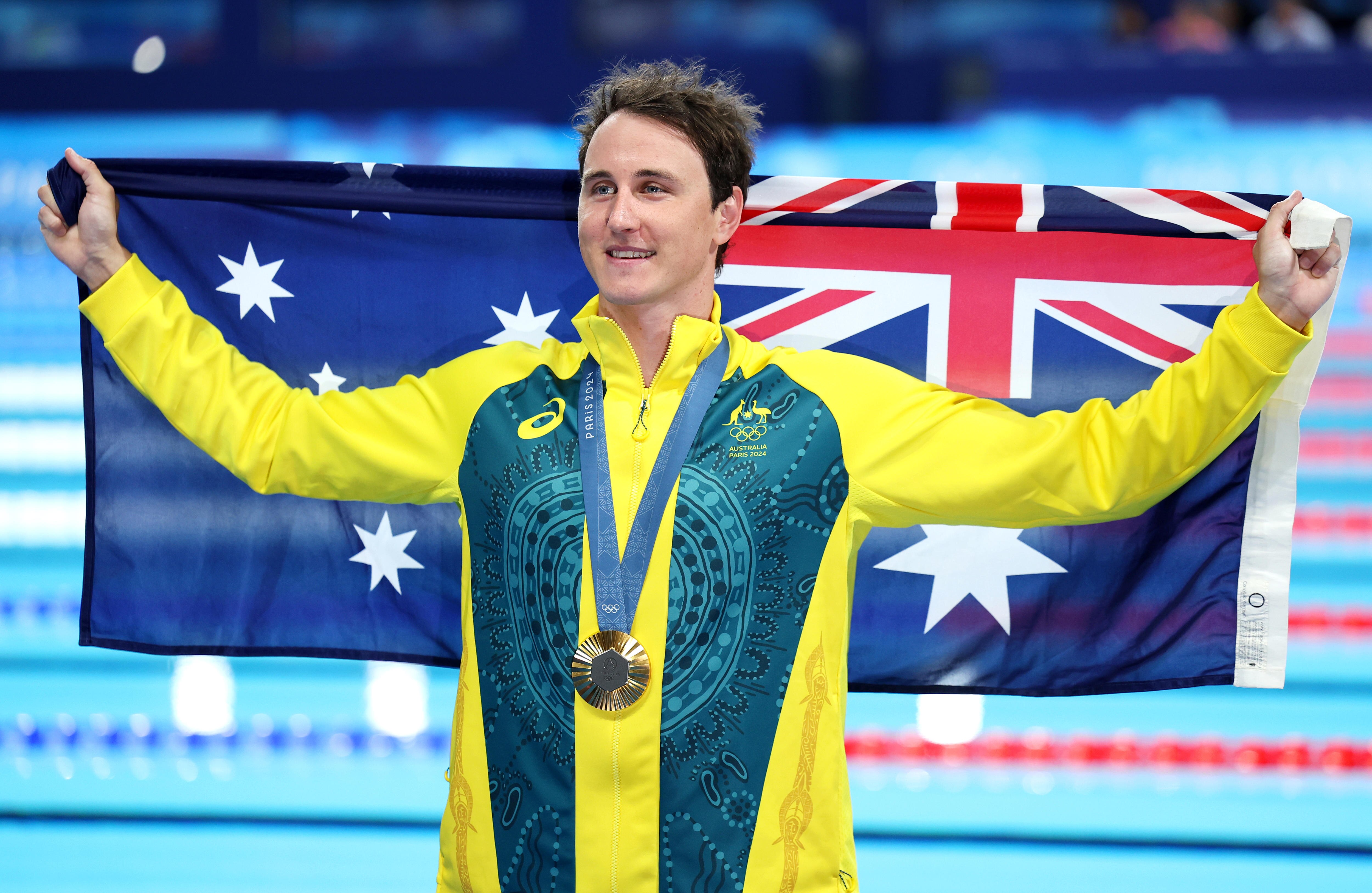 Cameron McEvoy's rise to become Paris Olympic champion inspired by ...