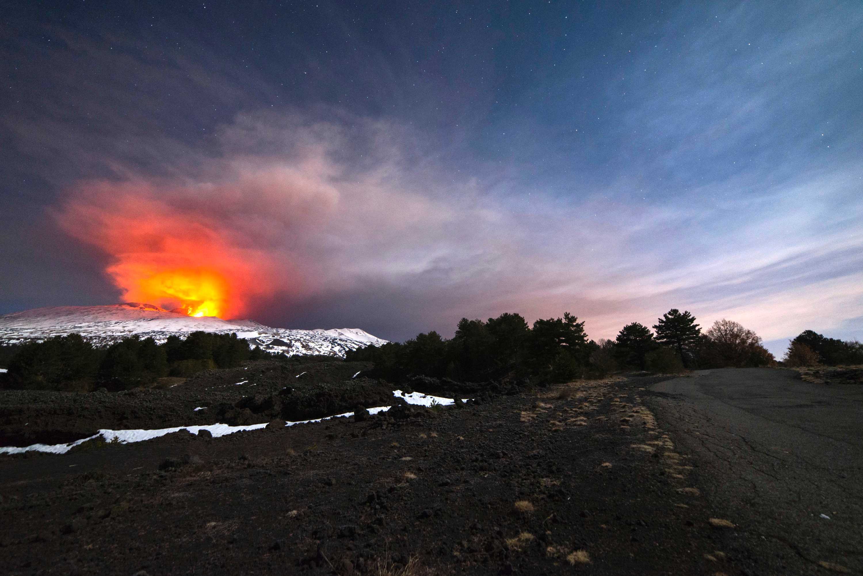 Mt Etna erupts: TV crew, tourists, scientist injured in surprise ...