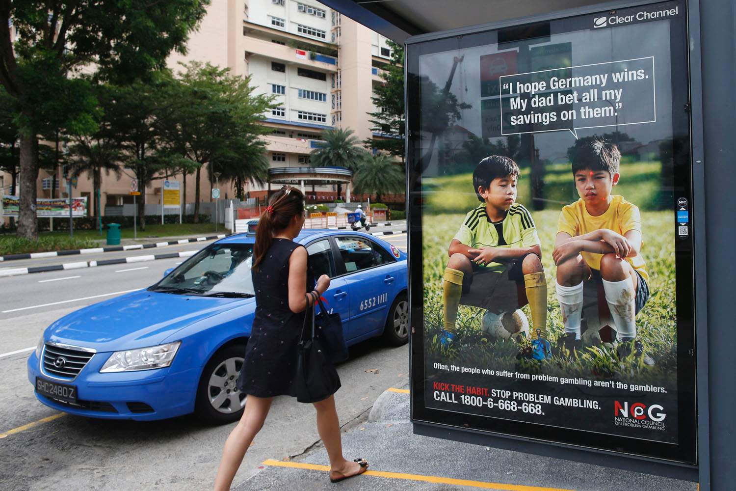 Singapore anti-gambling ad kicks own goal with Germany World Cup win ...