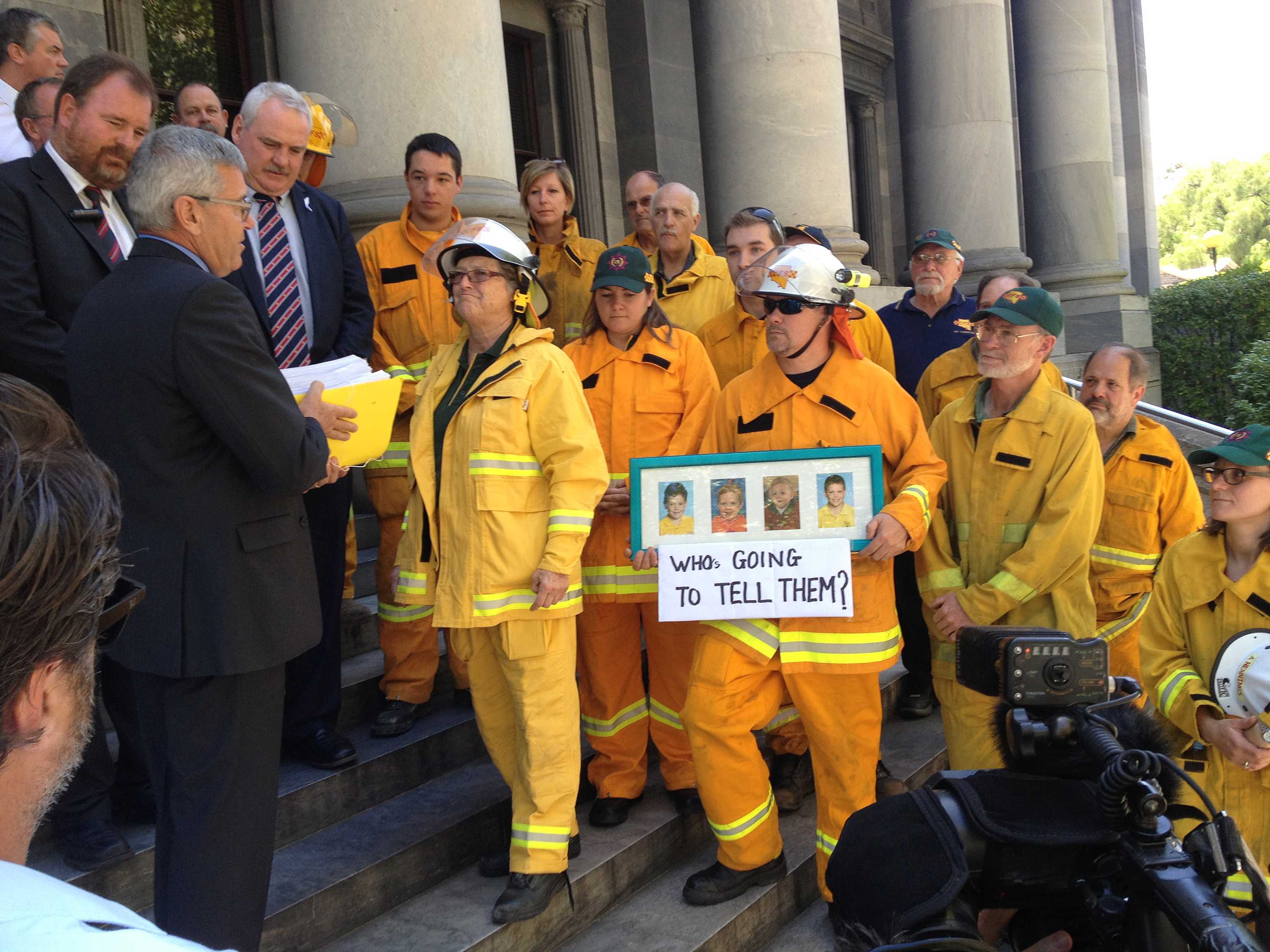 CFS volunteers petition demands cancer compensation rights - ABC News