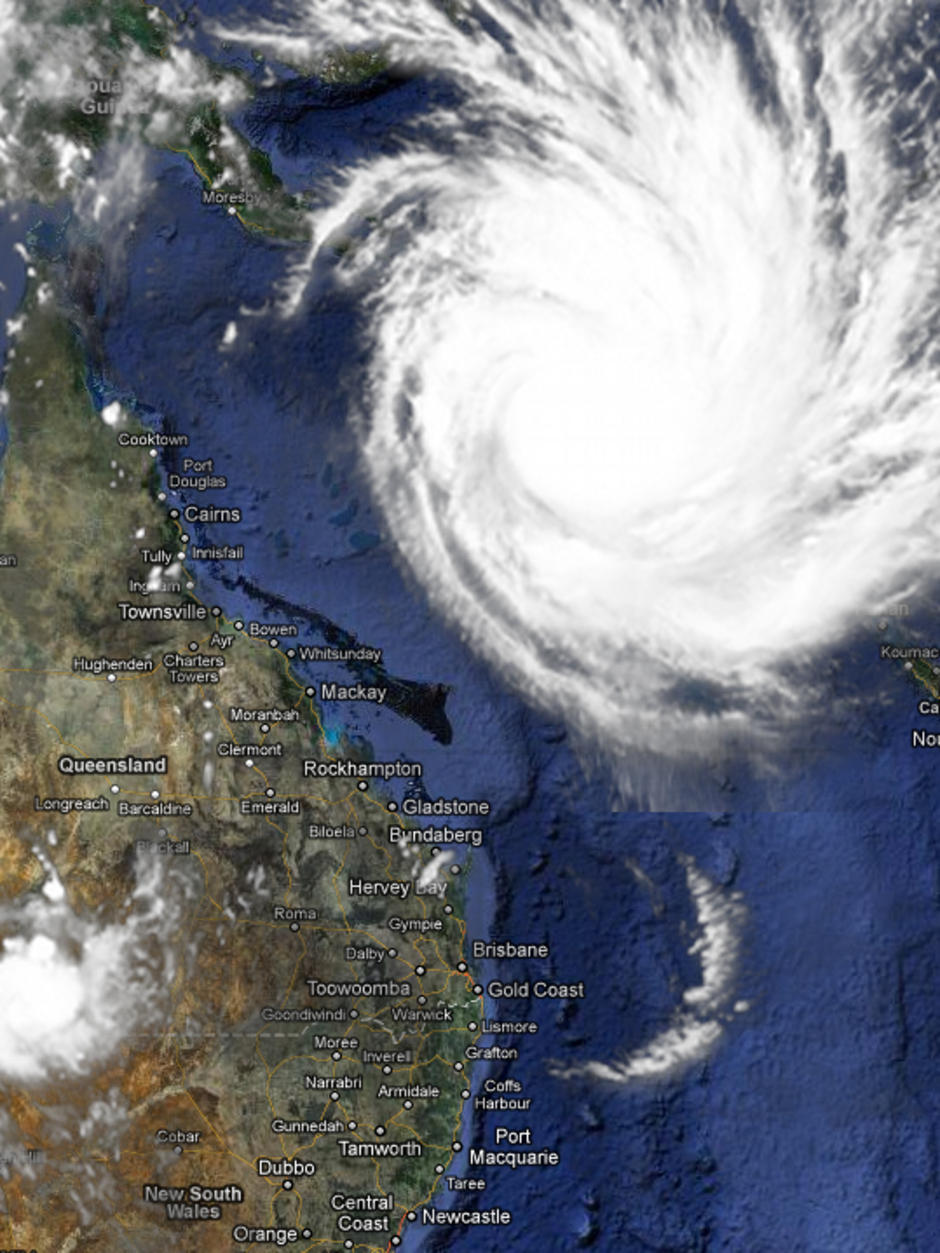 Tens of thousands flee 'perfect storm' - ABC News