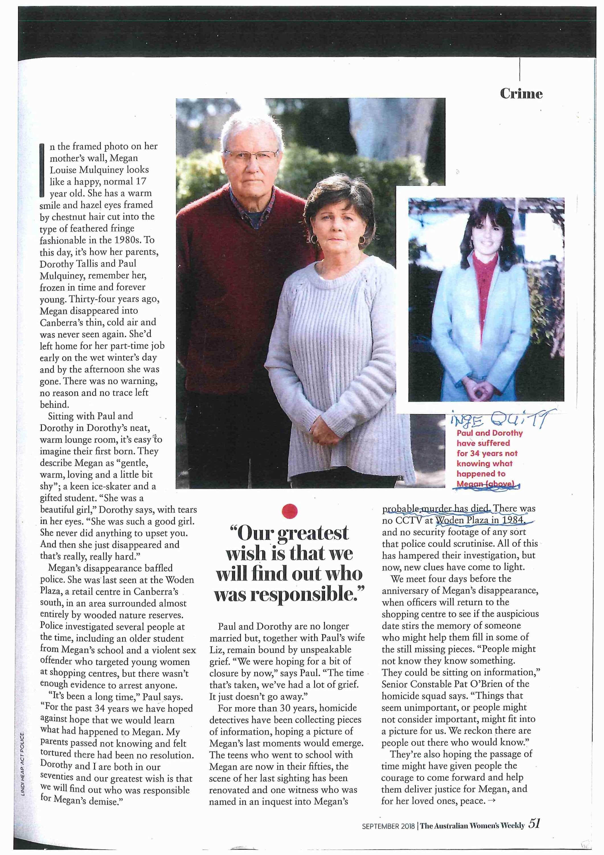 Police suspect missing Canberra woman Laura Haworth 'met with foul play ...