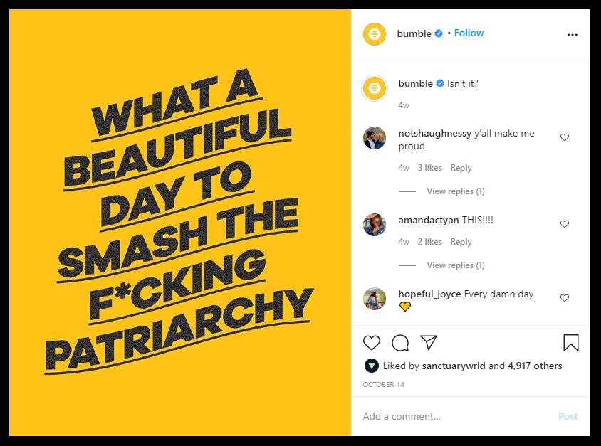 Bumble failing to adequately respond to complaints of stalking and ...