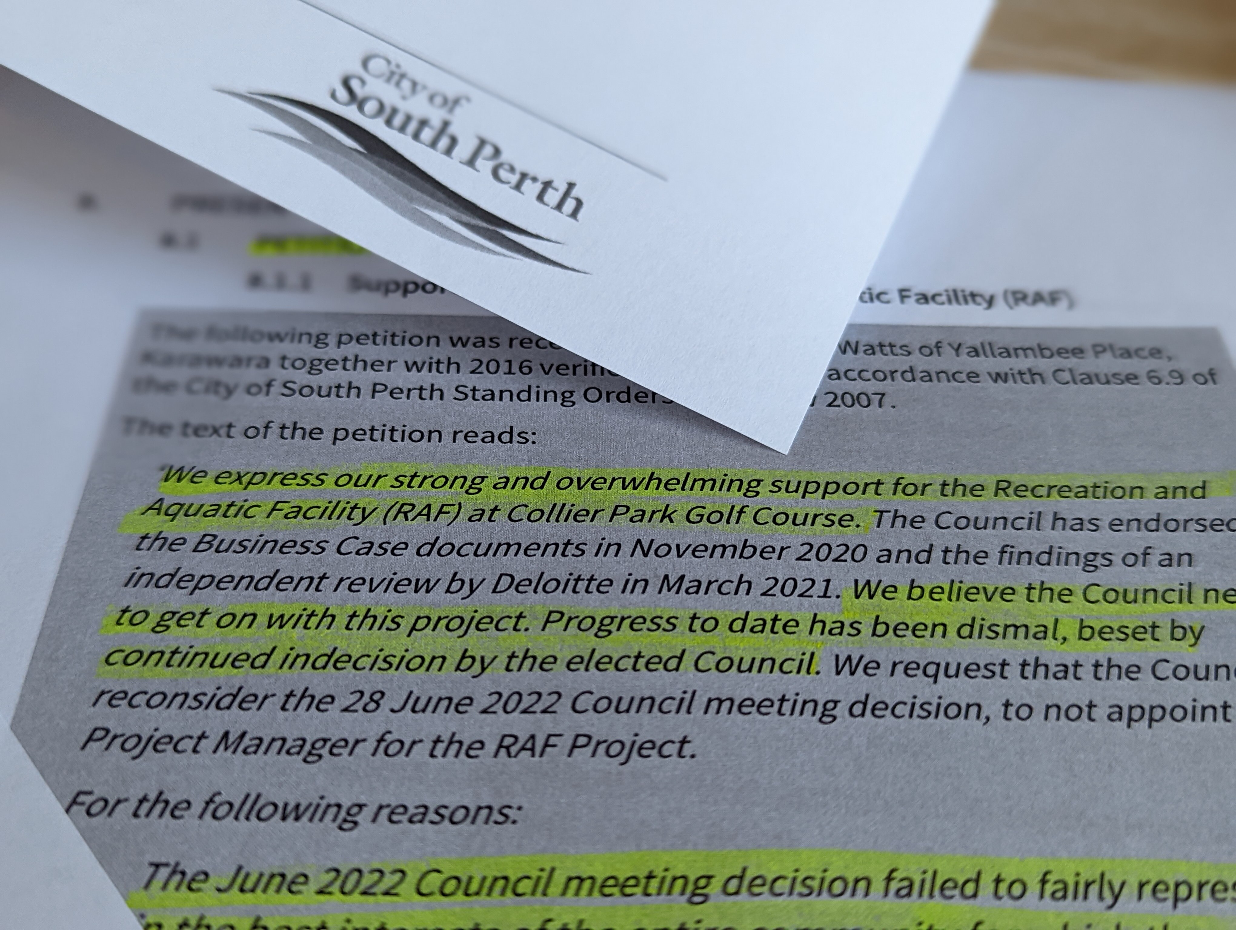 South Perth council reject critical petition, launch move to try to ...