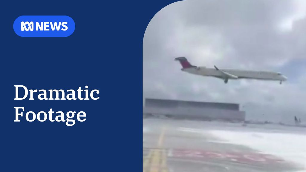 WATCH: Delta Air Lines plane rolls over on landing at Toronto airport ...