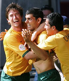 Cahill fires Socceroos into big time - ABC News