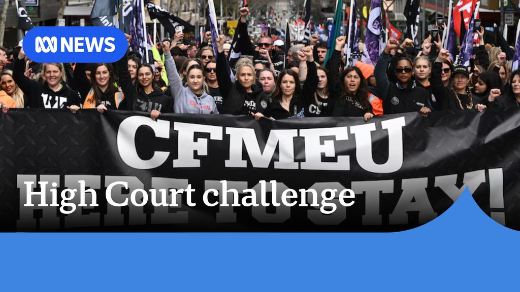 Former head of CFMEU lodges court challenge against federal laws - ABC News