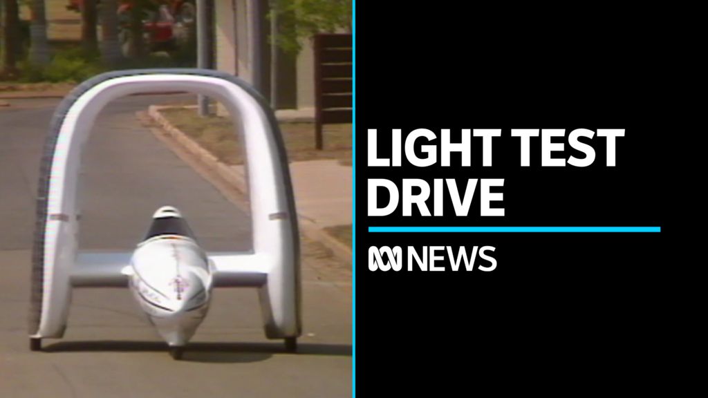 Solar vehicles start road testing ahead of next months challenge - ABC News