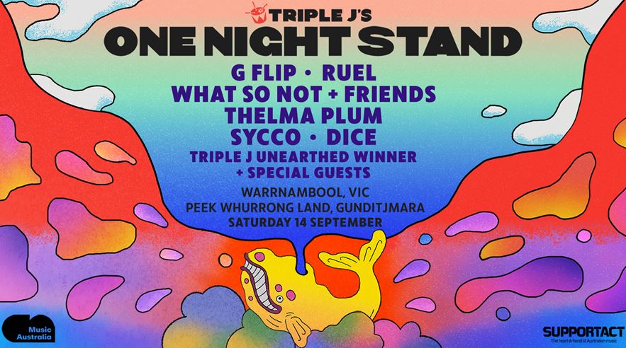 triple j’s One Night Stand is headed to Warrnambool in Victoria ...