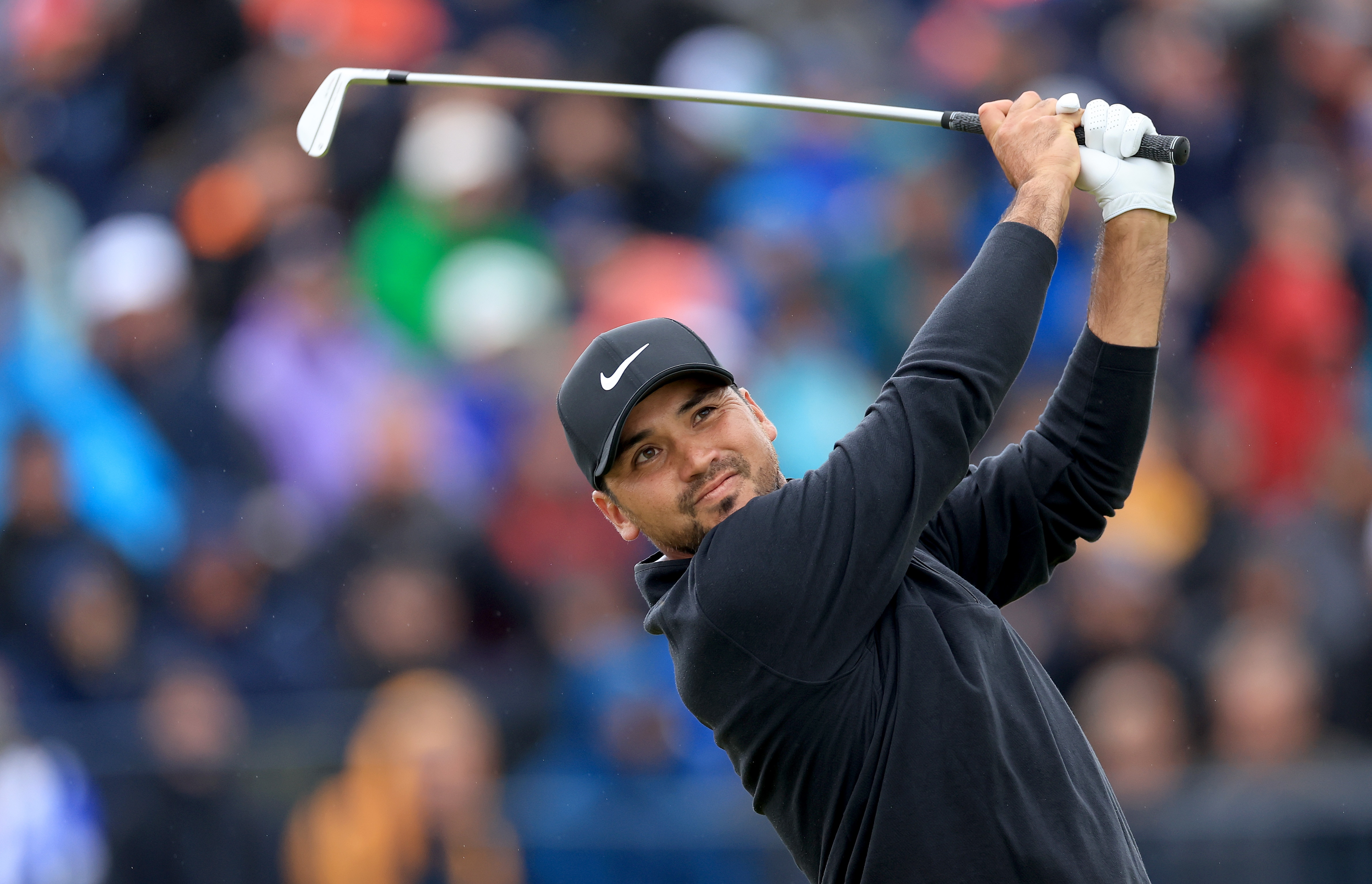 Jason Day the leading Australian at The Open Championship, as American ...